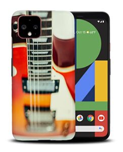 electric guitar musical music #1 phone case cover for google pixel 4 xl