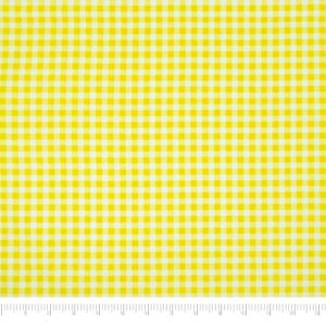 singer fabrics, 100% cotton, yellow plaid, cut by the yard