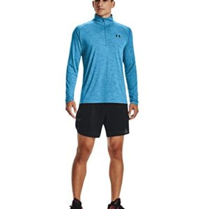 Under Armour Men's Tech 2.0 1/2 Zip-up T-Shirt (XX-Large Tall, Radar Blue/Black - 422)