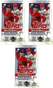 2022 topps series 1 baseball fat pack (set of 3)