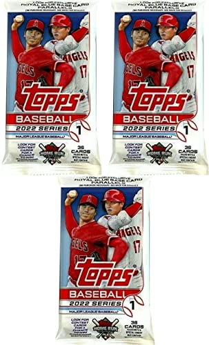 2022 Topps Series 1 Baseball Fat Pack (Set of 3)