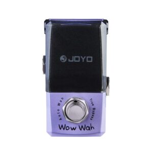 JOYO JF-322 Auto Wah Wow Wah Mini Pedal Bundle with JP-06 Noise Blocker Pedal Power Supply