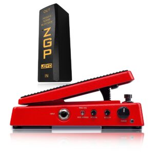 joyo wah-ii classic and multifunctional wah bundle with jp-06 noise blocker pedal power supply