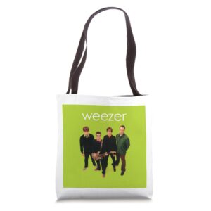 weezer - green album cover tote bag