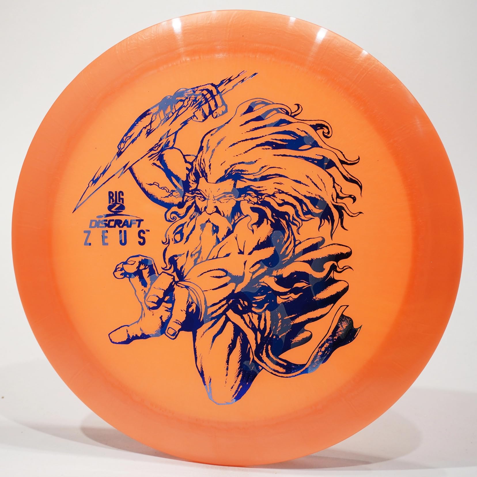 Discraft Zeus (Big Z) Distance Driver Golf Disc, Pick Weight/Color [Stamp & Exact Color May Vary] Orange 173-174 Grams