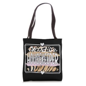 housekeeper cleaning lover housekeeping tote bag