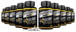 (10 pack) sizegenix max 1600mg advanced men's health formula 600 capsules