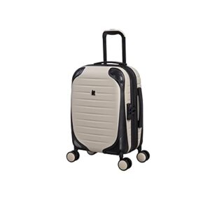 it luggage lineal 21" hardside carry-on 8 wheel expandable spinner, oyster grey