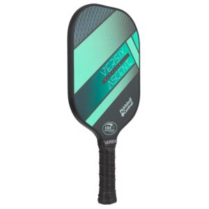 VERSIX Ascent 5C Pickleball Paddle, Teal, Graphite Face, 0.5 Inch Polypropylene Honeycomb Core, Balanced Control, Light Weight