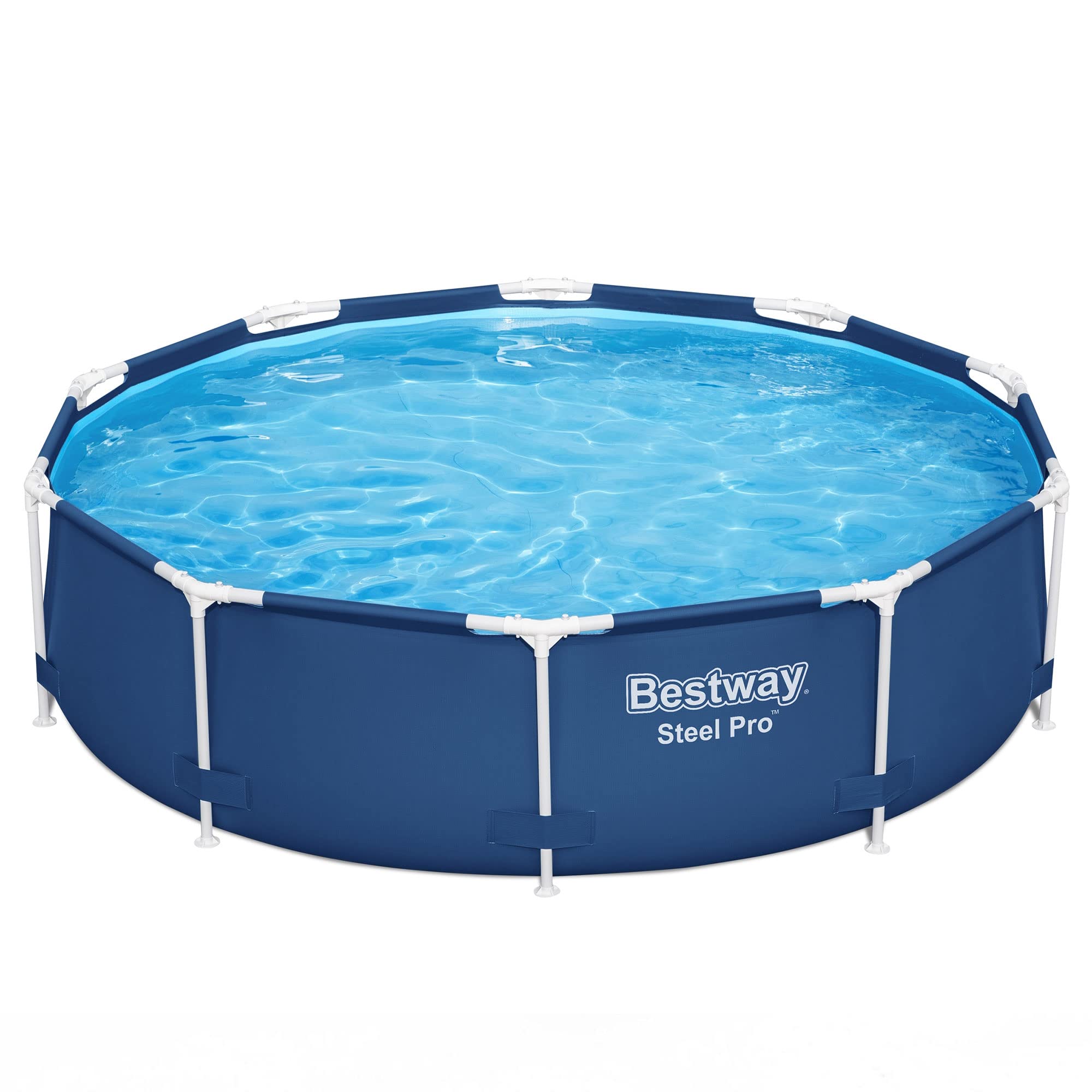 Bestway Steel Pro 10' x 30" Round Above Ground Pool Set | Includes 330gal Filter Pump