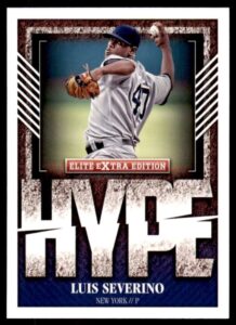 luis severino card 2014 panini elite extra edition hype #15