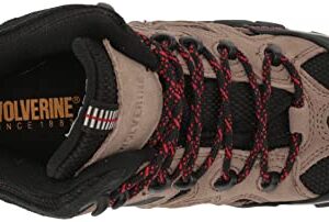 Wolverine Men's Wilderness Waterproof Composite Toe Mid Hiker Hiking Boot, Gravel, 8.5 Wide