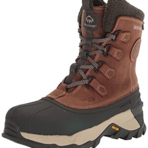 Wolverine Men's Glacier Arctic Snow Boot, Cognac Brown, 8.5