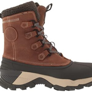 Wolverine Men's Glacier Arctic Snow Boot, Cognac Brown, 8.5