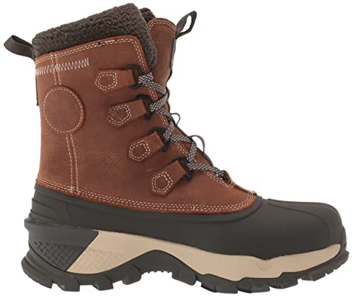 Wolverine Men's Glacier Arctic Snow Boot, Cognac Brown, 8.5