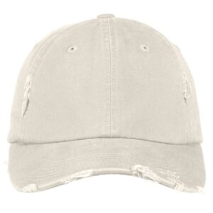 District® - Distressed Cap DT600/ Custom Distressed Hats/Monogram Distressed Hats/Embroidery Hats/Monogram Hats (Stone)