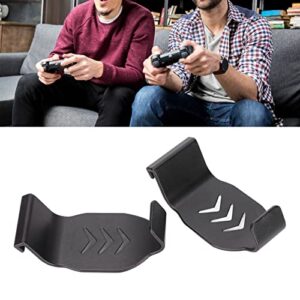 Jopwkuin Game Controller Holder, Easy Installation 2pcs Controller Stand ABS Save Space Multifunctional for PS5 Controller