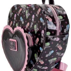 Loungefly Valfre Double Heart Mini Backpack