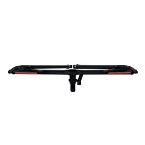 KUAT 2" Piston Pro X LED Dual Ratchet Hitch Rack - Secure Rugged Kashima-Coated Portable Foldable Easy-to-Use No Frame Contact 2-Bike Hauling Platform with 53" Max Wheelbase & 5" Max Tire Width