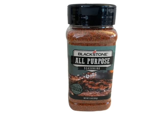 9.6 Oz Blackstone Whiskey Burger Seasoning & 7.3 Oz Blackstone All Purpose Seasoning