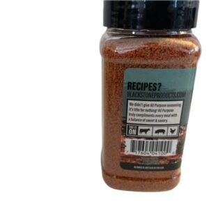 9.6 Oz Blackstone Whiskey Burger Seasoning & 7.3 Oz Blackstone All Purpose Seasoning