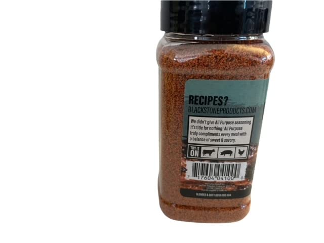 9.6 Oz Blackstone Whiskey Burger Seasoning & 7.3 Oz Blackstone All Purpose Seasoning