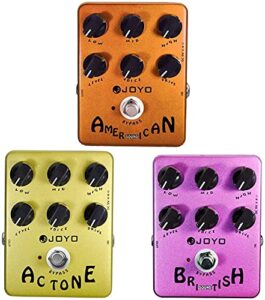 joyo jf-13 & jf-14 and jf-16 amplifier simulator effect pedals for electric guitar most frequently combination budget in bundle