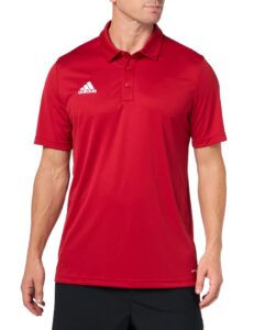 adidas men's entrada 22 polo shirt, team power red