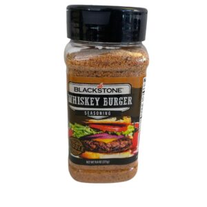 9.6 Oz Blackstone Whiskey Burger Seasoning & 7.3 Oz Blackstone All Purpose Seasoning