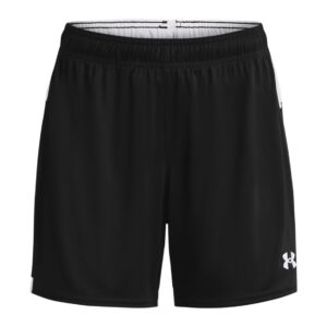 Under Armour Womens Maquina 3.0 Shorts, (001) Black / / White, Medium