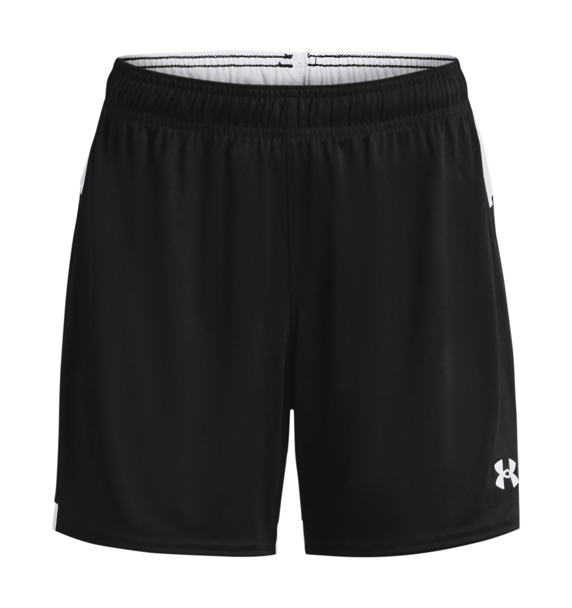 Under Armour Womens Maquina 3.0 Shorts, (001) Black / / White, Medium