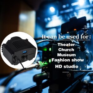 ZVH Reborn 200 Source Four LED retrofit, Upgrade your source 4 profile in just seconds, for Conference Live Broadcast Studio Photography Recording YouTube, Film Shooting, Museum. (5600K (5-pin))