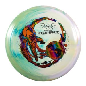 wing it disc golf stratosphere | disc golf driver for beginner recreational and women players | lift plastic blend [colors vary] (170-172 grams)