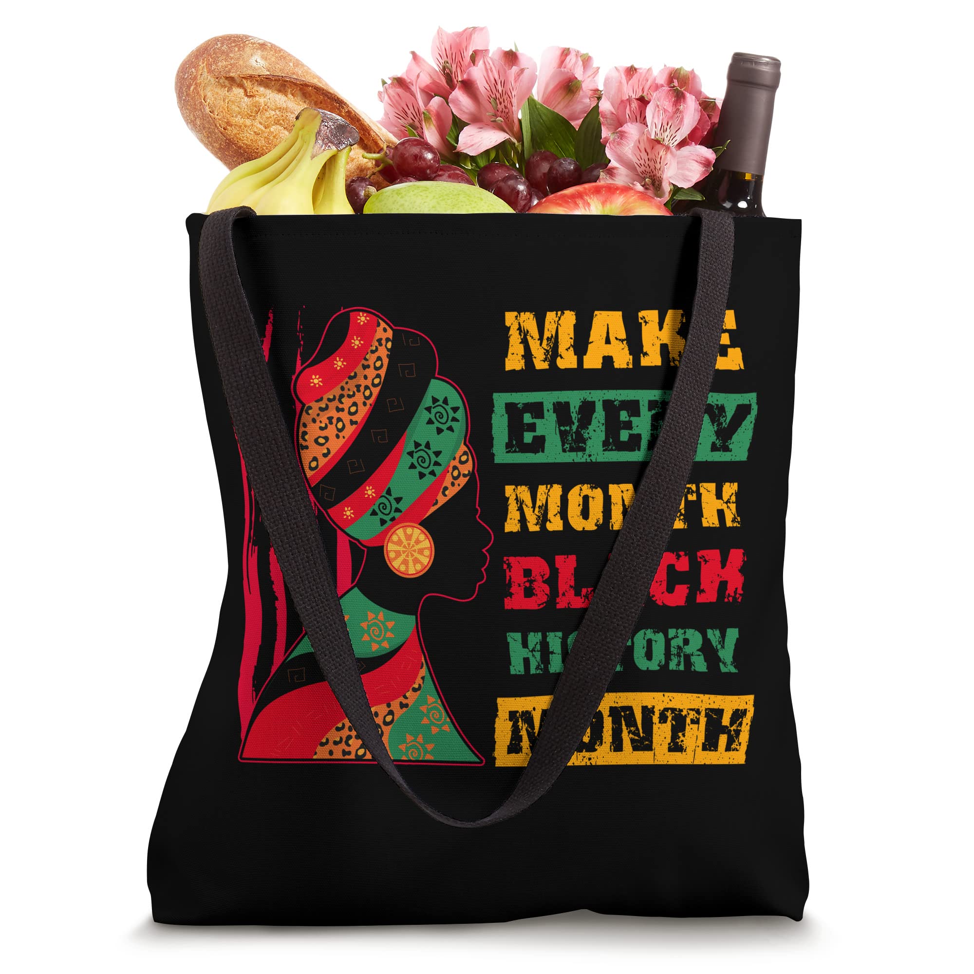 African Pride, Black History Month Women Tote Bag