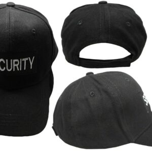 Trade Winds Security Guard Officer Cap hat Embroidered Black