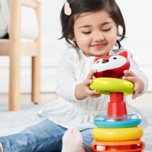 Skip Hop Baby Stacking & Nesting Toy, Explore & More Fox Stacking Toy