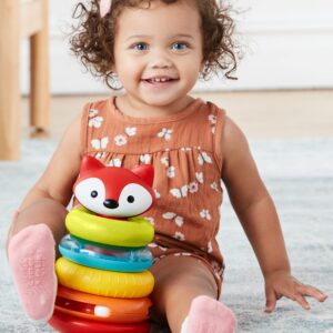 Skip Hop Baby Stacking & Nesting Toy, Explore & More Fox Stacking Toy