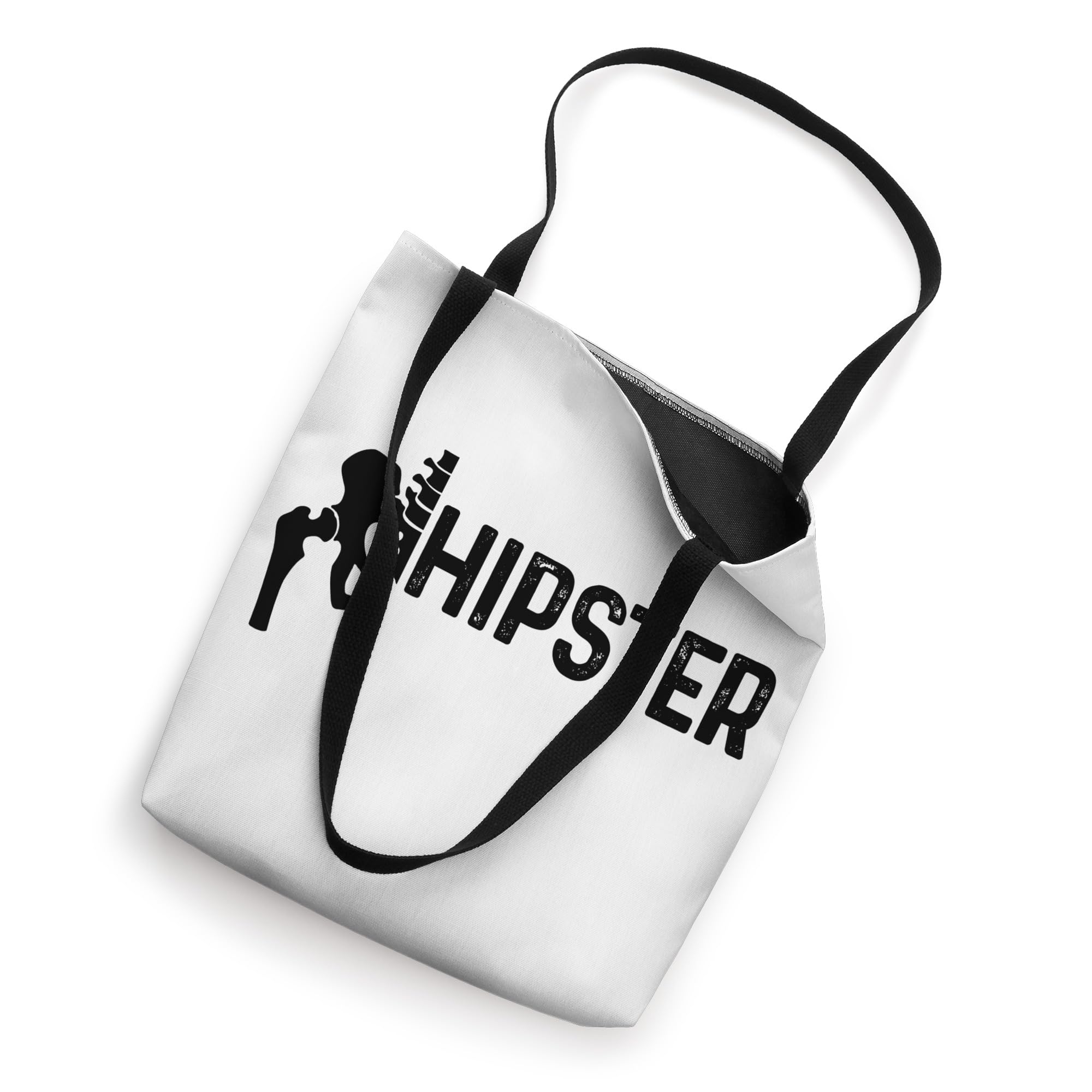 Hip Replacement Surgery Recovery Funny Hippie Hipster Tote Bag