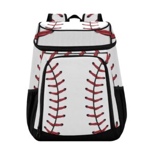 softball baseball cooler backpack for women men picnic cooler bags insulated waterproof leak proof portable lunch backpack for work hiking, camping, picnic