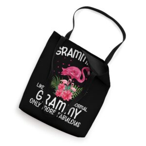 Grammingo Like A Normal Grammy Flamingo Lover Grandmother Tote Bag