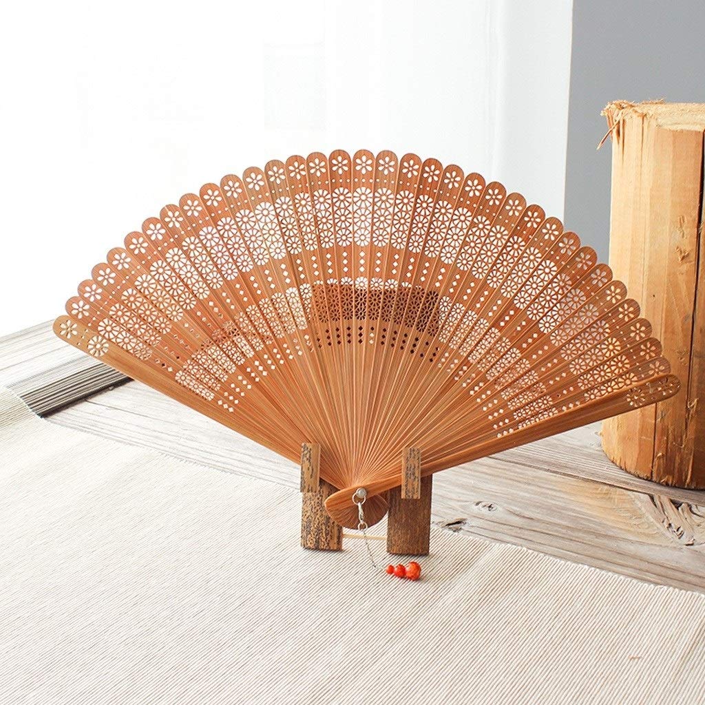 Handmade Folding Fan Folding Fan, Hand-held Fan,Chinese Style Bamboo Fan Portable Fan Souvenir Folding Fan Gift Fan Front Handheld Fan