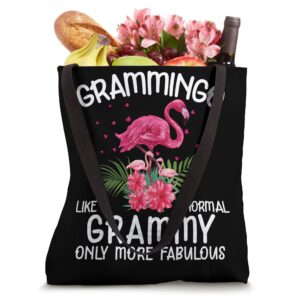 Grammingo Like A Normal Grammy Flamingo Lover Grandmother Tote Bag