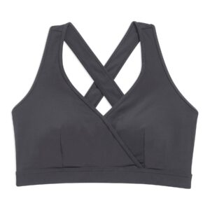 tomboyx peak low impact sports bra- 5x-large/smoke