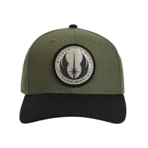 star wars jedi order symbol green snapback hat