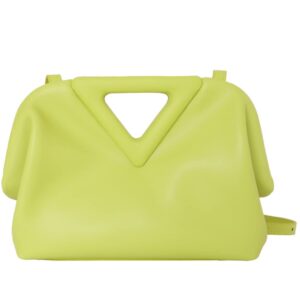 wpyyi summer hand bags for women shoulder bag triangular design handbag women tote elegant crossbody bags (color : green)