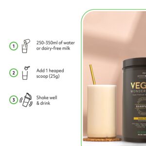 Protein Works - Vegan Wondershake | Vegan Protein Shake | Super Smooth, Amazing Taste | 30 Servings | Cookies 'n' Cream