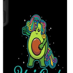 Galaxy S20+ Uni Cado, Cute Avocado, Funny Unicorn, Guacamole, Vegan Case