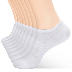 inhees 8 pairs ankle socks women's thin athletic running no show low cut short socks