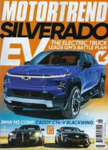 motor trend magazine may 2022 silverado ev