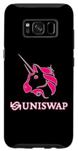 galaxy s8 uniswap uni crypto currency digital coin classic case